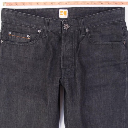 Hommes HUGO BOSS ORANGE 25 Regular Straight Gris Jeans W34 L34 | eBay