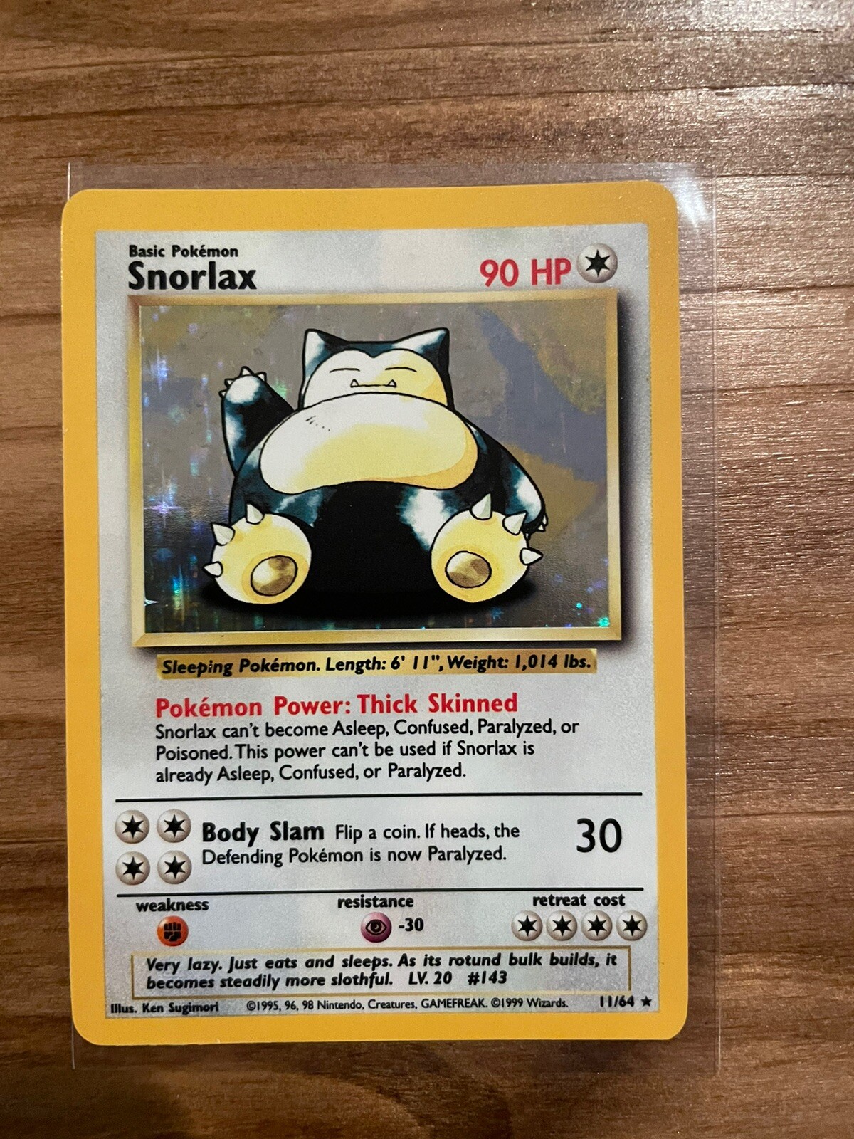 Snorlax 1999 Jungle #11/64 Unlimited Holo (No Symbol) Price Guide ...