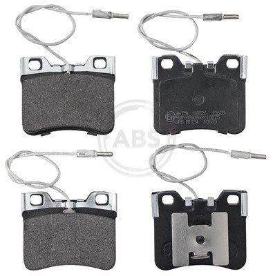 A.B.S.-OE 36751-OE Brake Pad Set, disc brake for CITROËN,MEGA,PEUGEOT ...