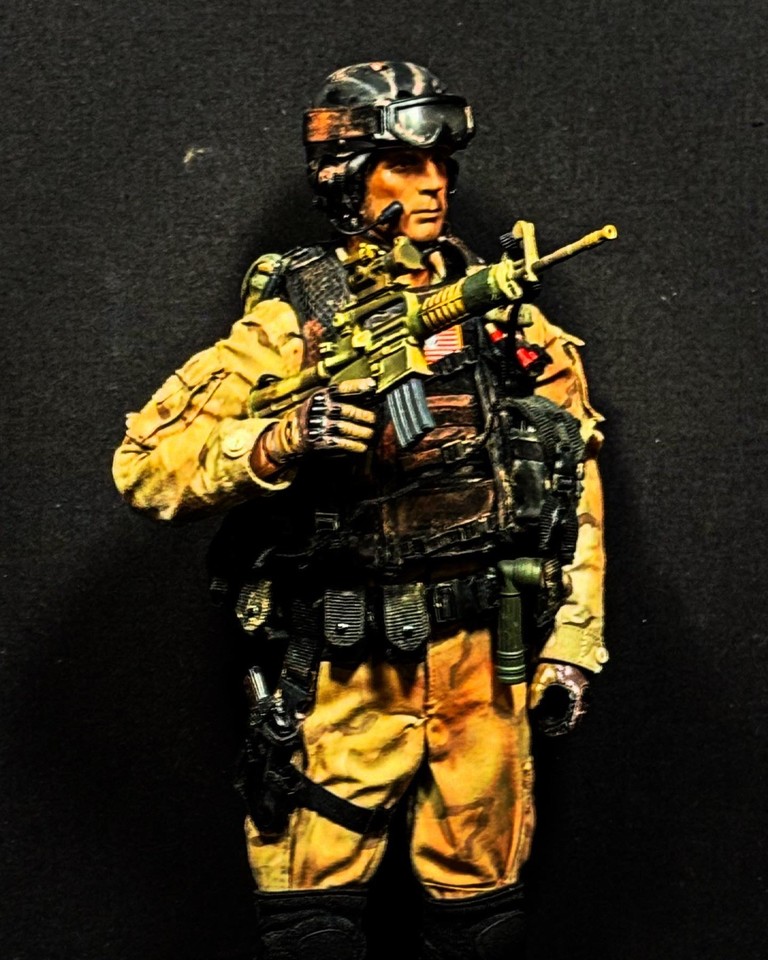 1/6 US Army AIRBORNE RANGER SOMALIA OPERATION GOTHIC SERPENT SFC ...