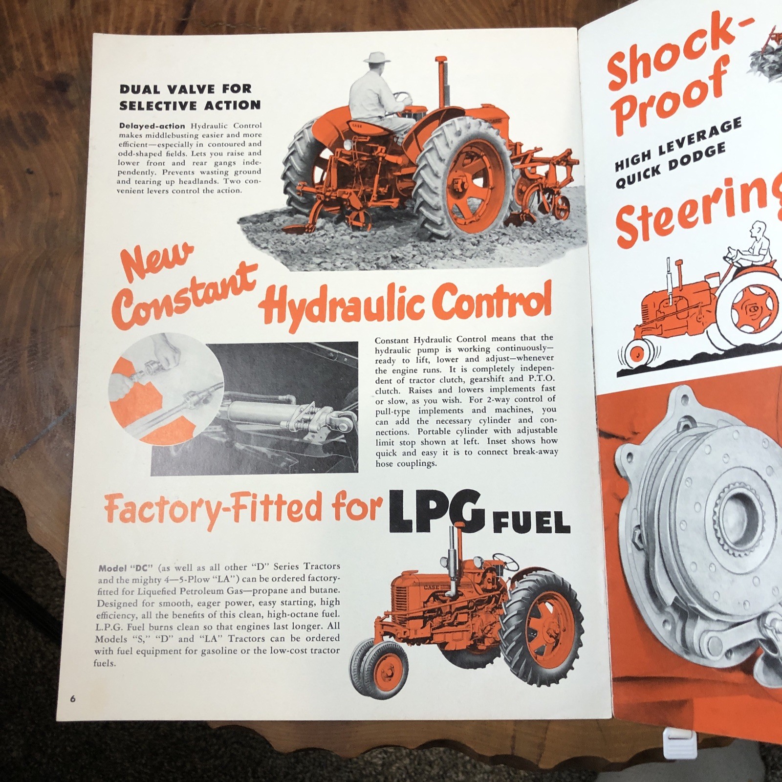 Rare Vintage Case Eagle Hitch Farming Brochure Tractors 2 / 3 Plow | eBay