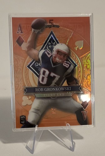 2024 Wild Card 5 Card Draw Stacked Deck Rob Gronkowski 4/5 | eBay