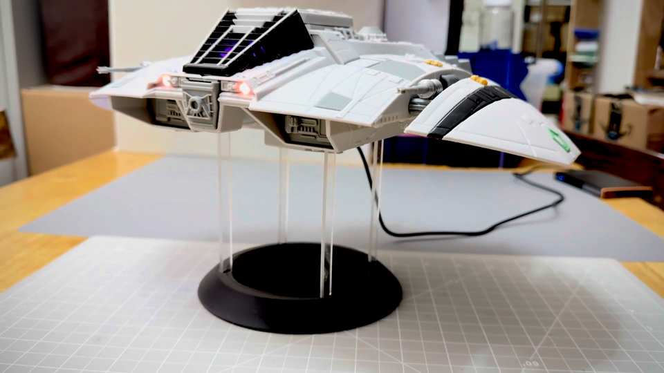 BSG 1978 Cylon Raider TOS Classic (14 in. ANIMATED LIGHTS) | eBay