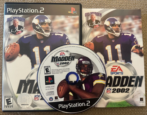 Madden NFL 2002 (PlayStation 2 PS2) Complete w/ Manual - TESTED | eBay