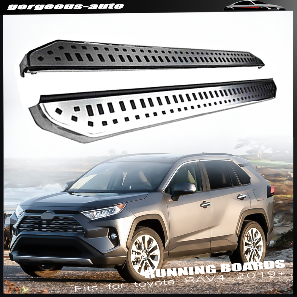 Running Boards Side Steps Pedal Nerf Bar Fits for Toyota RAV4 RAV 4 RAV ...