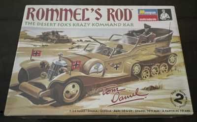 Monogram Rommel's Rod 1:24 scale model kit - Tom Daniel - new - factory ...