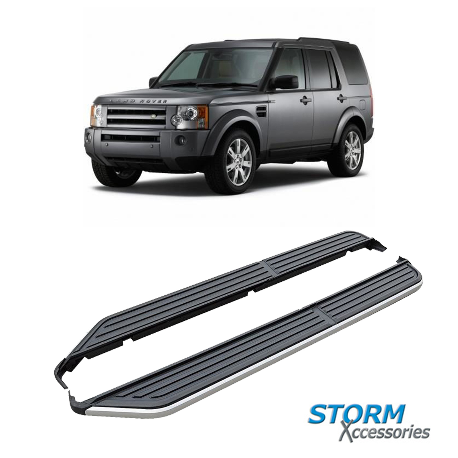 BRAND NEW AFTERMARKET RUNNING BOARDS SIDE STEPS FOR LAND ROVER ...