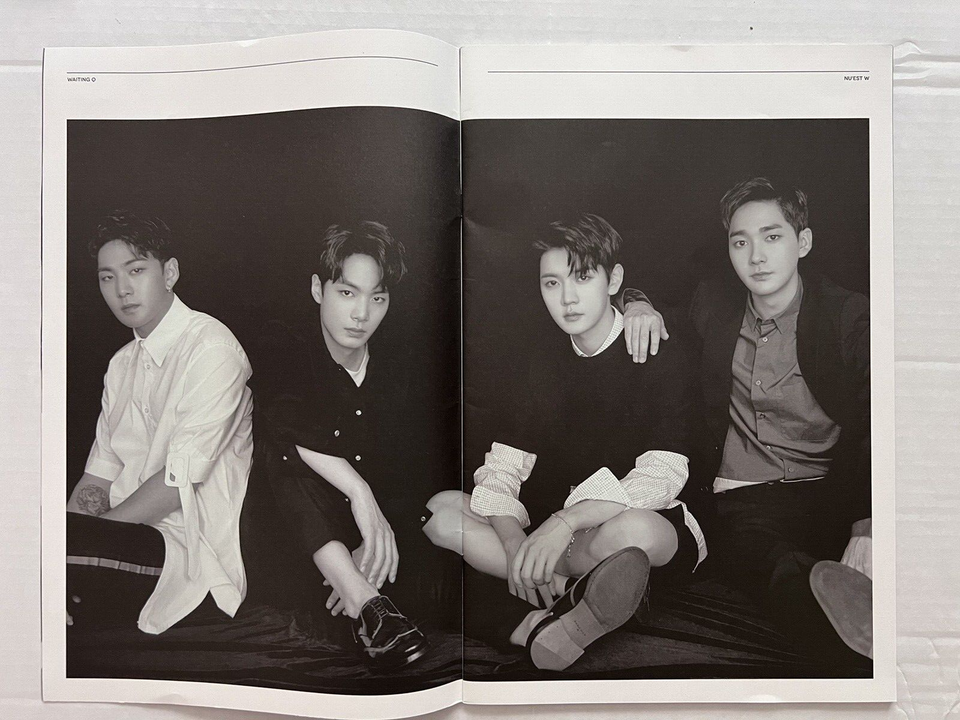 NU'EST Nuest Fandom Photobook Magazine 2nd Mini Album K-Pop Korean ...