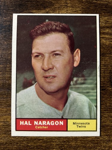 1961 Topps - #92 Hal Naragon | eBay