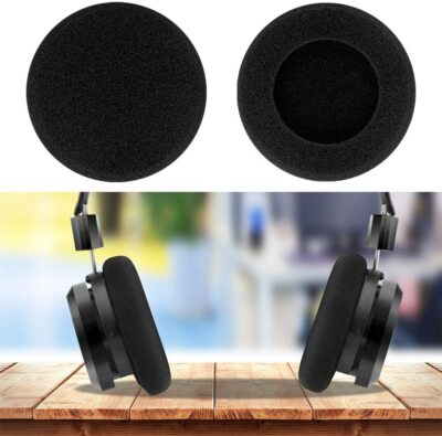 4x Ear Pads Replacement Foam Cushion Sponge Cover Headphones Earphones ...