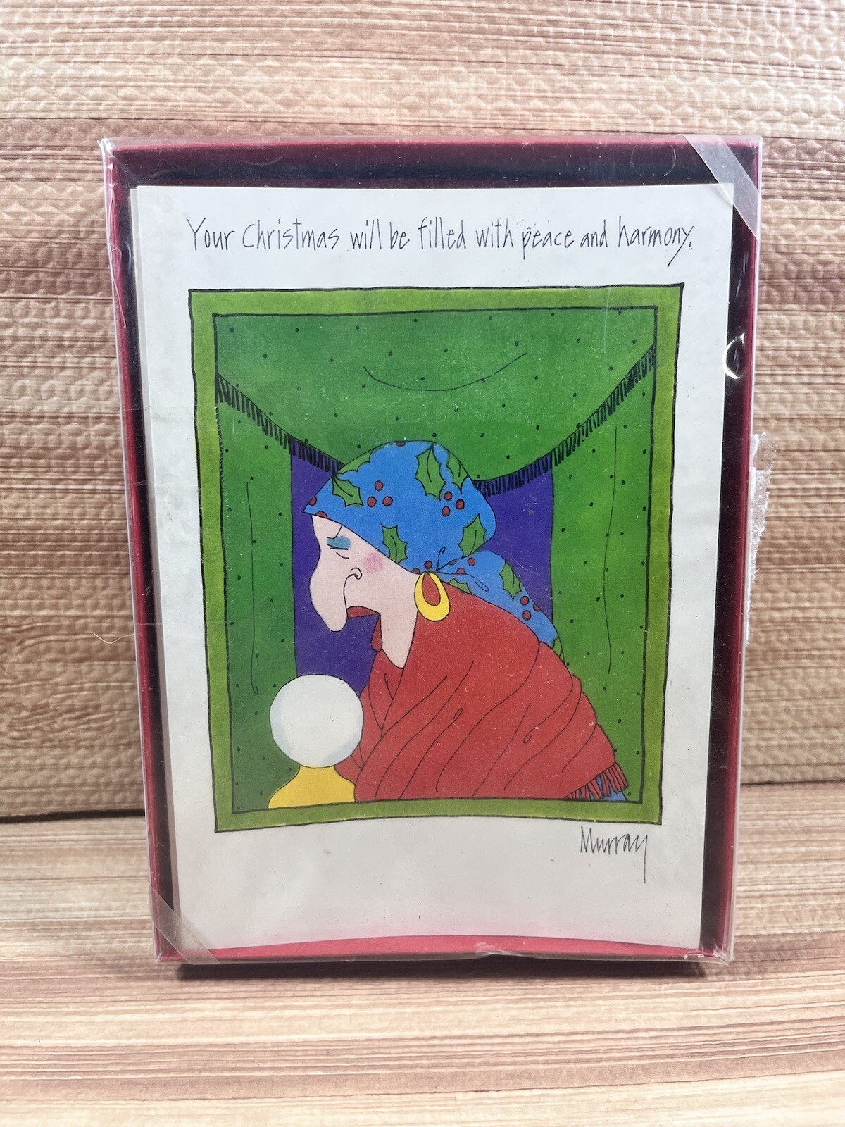 Box of 12 Christmas Cards with Art by Lisa Moak Murray Design Design ...