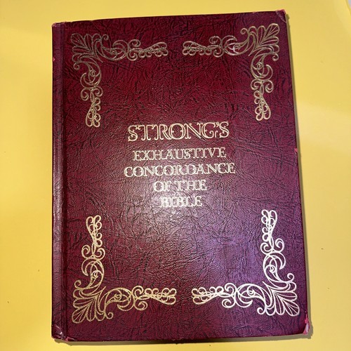 Strongs Exhaustive Concordance of the Bible James Strong | eBay