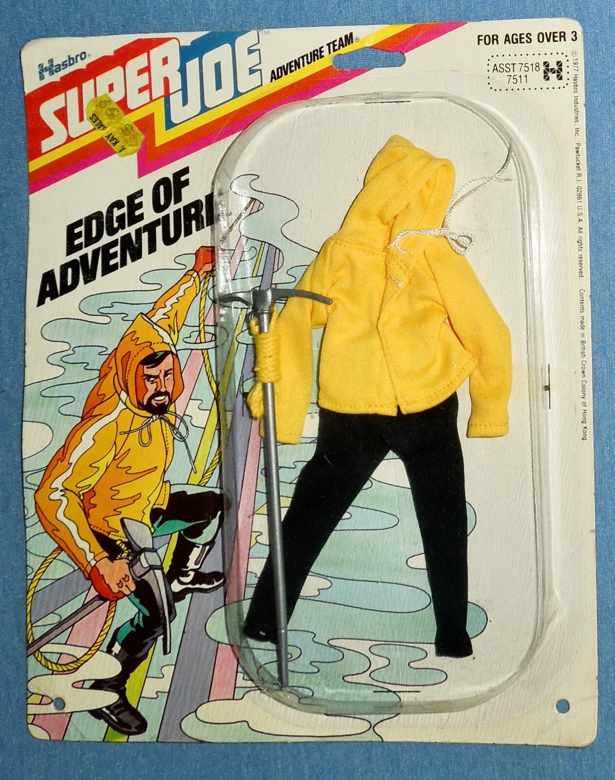 Vintage 1977 GI Joe Super Joe AT Figure Series Edge of Adventure Set ...