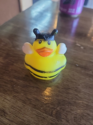 Bumble Bee Yellow Rubber Duck 2” Ducky Bath Pool Jeep Toy Duck Duck ...