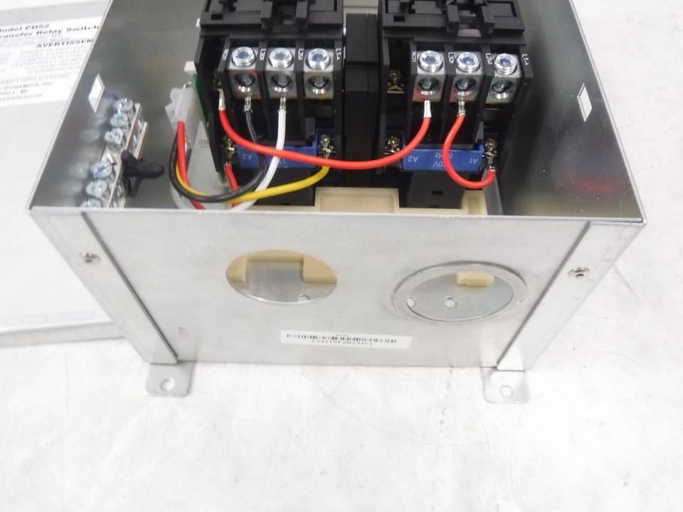 Progressive Dynamics 50AMP 120/240V AC Transfer Switch Metal Box PD52 ...