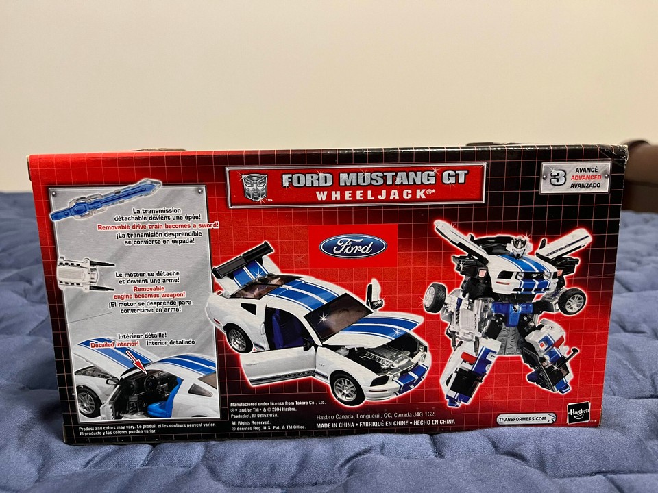Transformers 2004 Alternators Ford Mustang GT WHEELJACK # 13 NEW ...