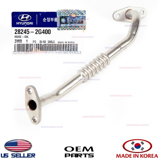 Turbocharger Oil Return Tube OEM for Hyundai 282452G400 for sale online ...