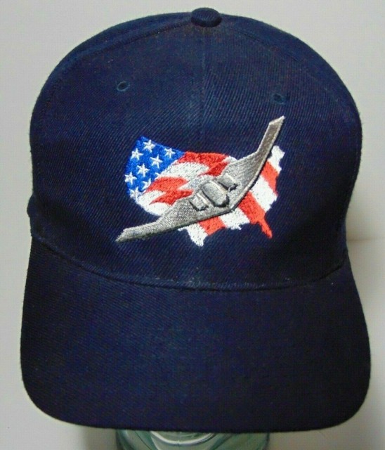 USA Graphic USAF United States Air Force B-2 STEALTH BOMBER SNAPBACK ...