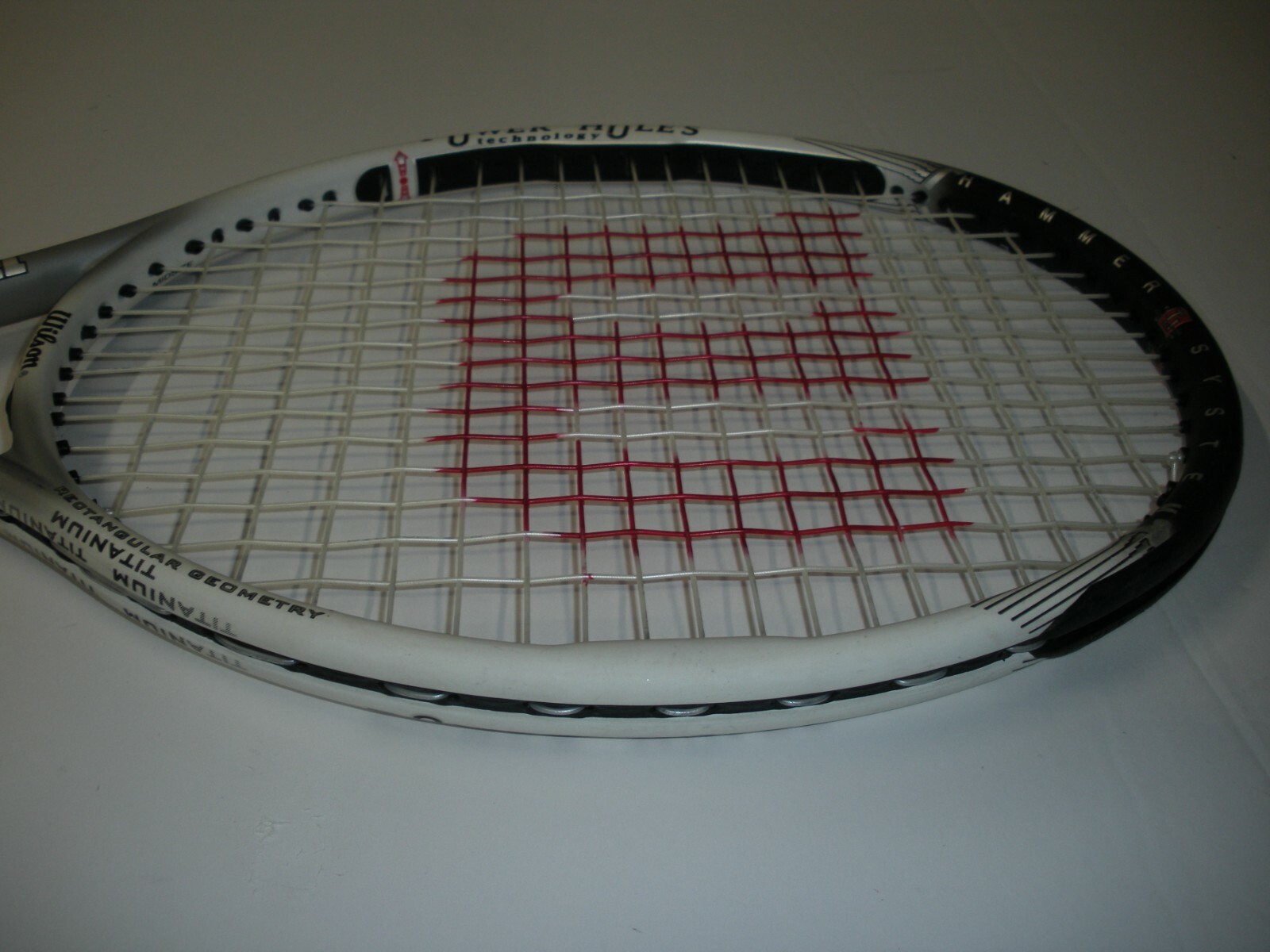 WILSON HAMMER 6.2 MP 95 16X19 POWER HOLES TENNIS RACQUET 4 3/8 | eBay