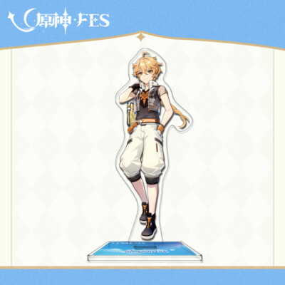Genshin Impact Aether Anime Acrylic Double Sided Stand Figure Decor ...