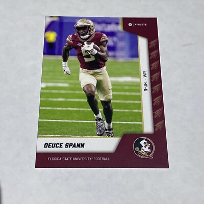 2023 ONIT Florida State Seminoles FOOTBALL card DEUCE SPANN | eBay