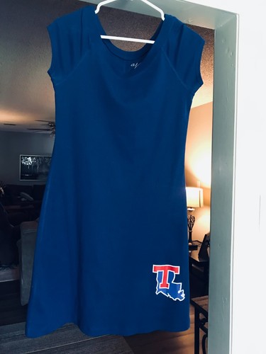 Louisiana LA Tech Bulldogs Andrea Jovine Size Medium Sleeveless Dress ...