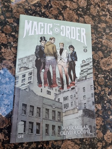 THE MAGIC ORDER #1 COMIC BOOK (VF) COVER A OPTIONED FOR NETFLIX MARK ...