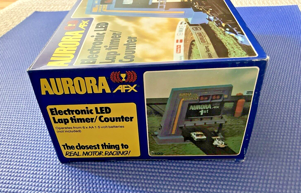 RARE NOS Aurora AFX Electronic LED Lap Timer Counter, Tested | eBay