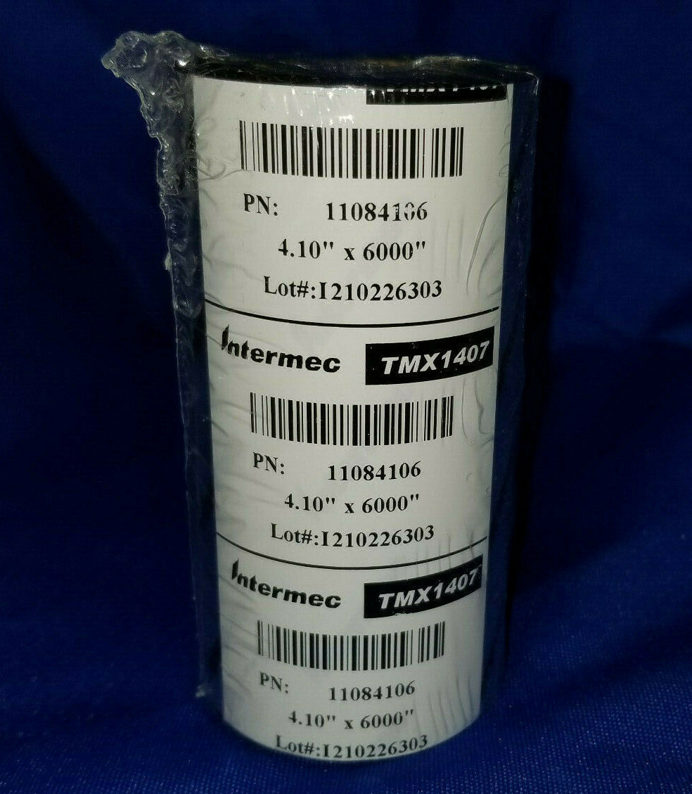 Intermec 11084106 ThermaMAX 1407 Wax 4.10" X 6000" for sale online | eBay