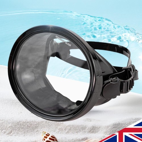 Oval Diving Mask Single Lens Scuba Mask Adjustable Scuba Goggles for ...