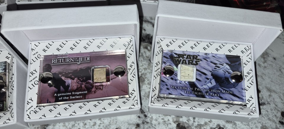 COLLECTION OF STAR WARS "RELIQUARY" MOVIE PROP PIECES vafo | eBay