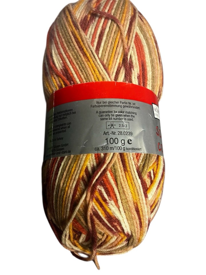 Schoeller+Stahl Ganz Schon Kreativ Sockina Cotton Sock Yarn 100g Cotton ...