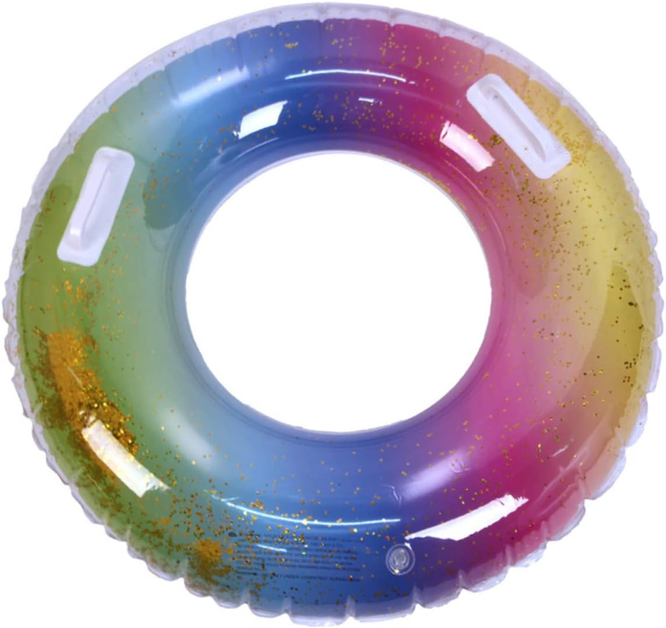 Ibasenice Inflatable Swim Tube Adult Floaties Swimming Ring for Women ...