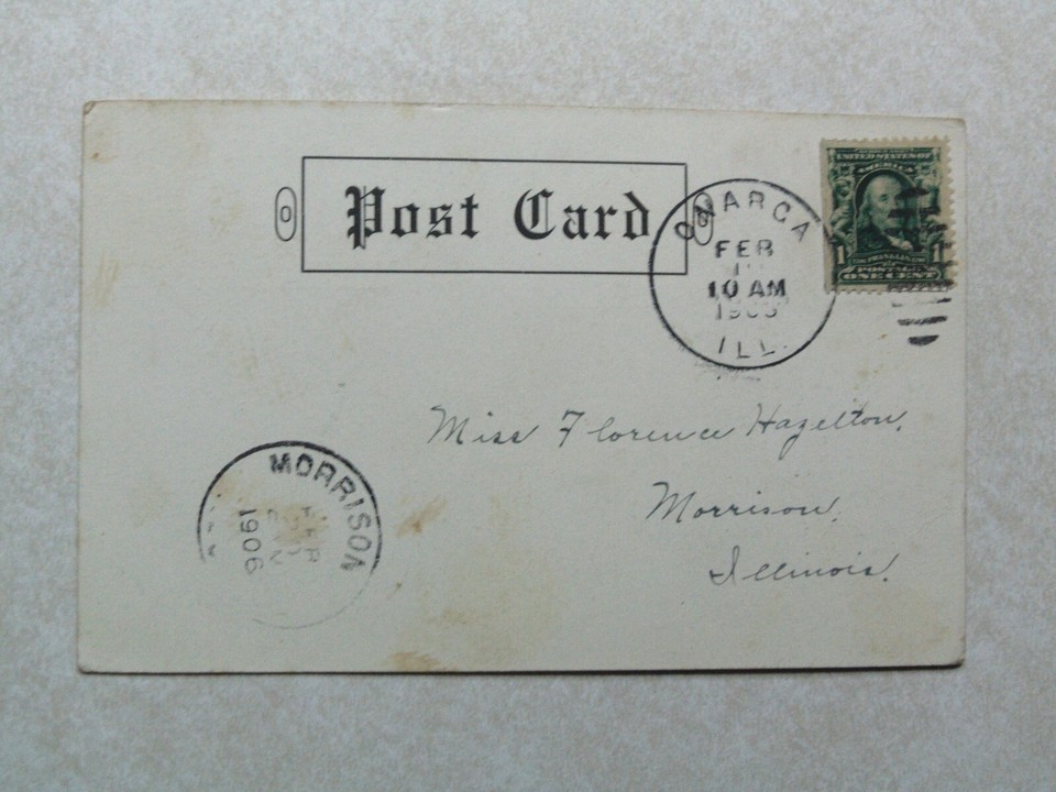 E326 Postcard Grand Prairie Seminary Northwestern University Onarga IL ...