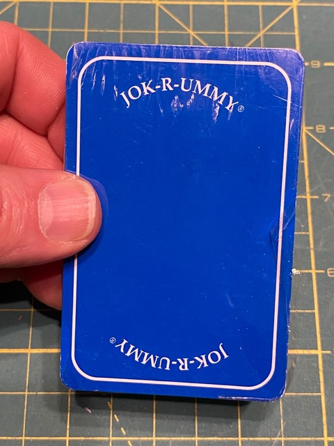 Jok-r-ummy Edition Card Game Joker Rummy Jennick Ages 10 Party Adult ...