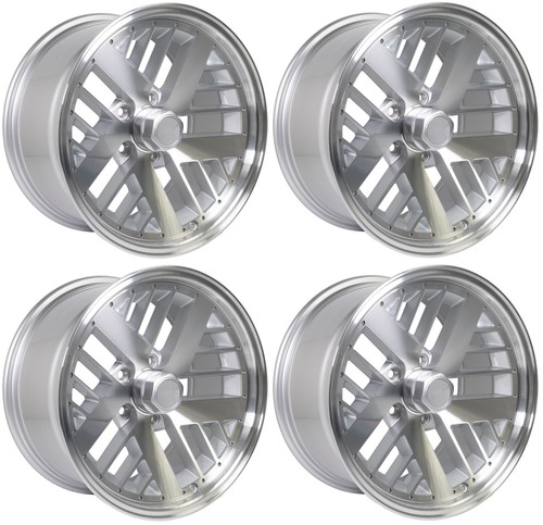 1982-1992 Pontiac Firebird Formula Style 17x9 Silver Wheels Rims 17 ...