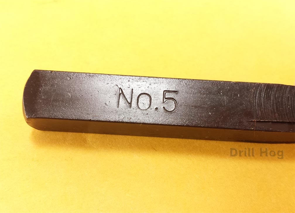 #5 Square Easy Out EZ OUT Flat Screw Extractor Bolt Drill Hog Lifetime ...