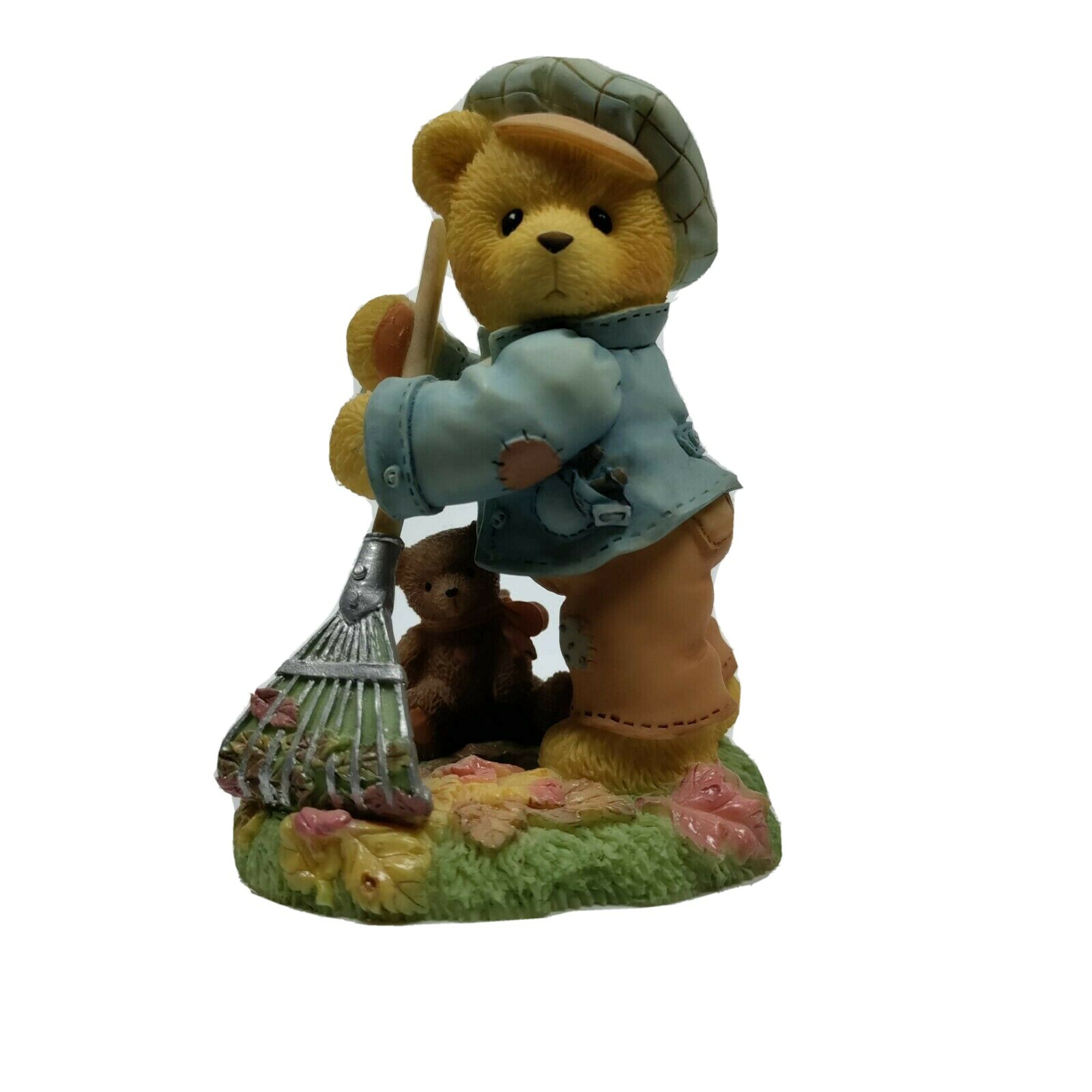 Cherished Teddies Sedley Turned Over A New Leaf 1999 Enesco Figurine ...