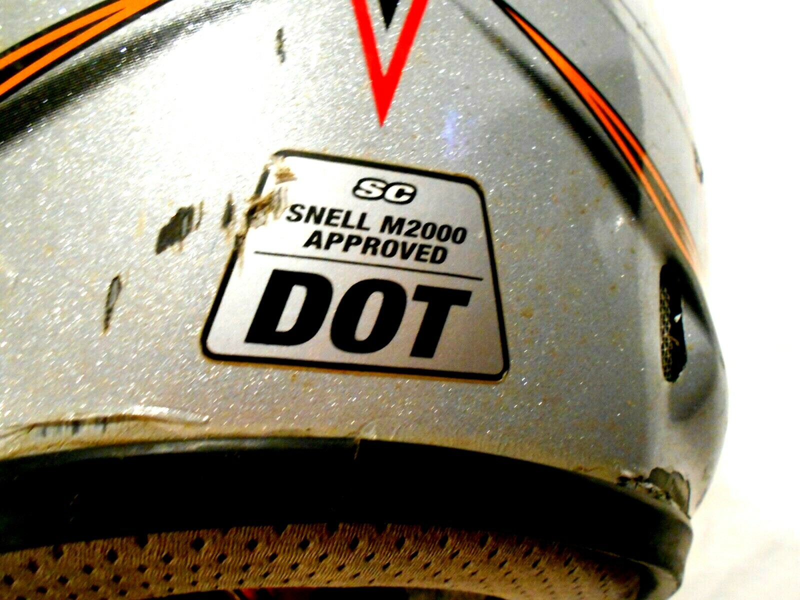 Bell SC Snell M2000 Motocross Helmet Size L | eBay