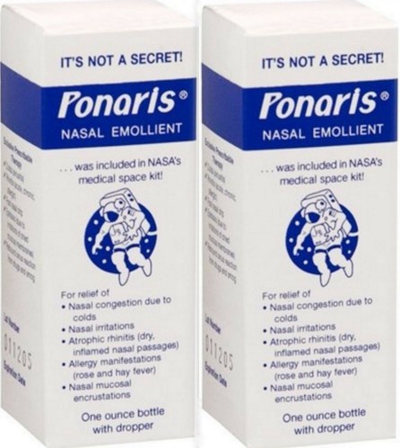 Ponaris Nasal Emollient 1oz ( 2 pack ) EXP 11/2024 Free Shipping ...
