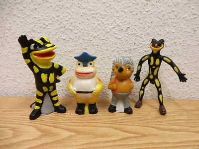 Salamander Werbefiguren Lurchi und Freunde Figuren 4 Stück | eBay.de