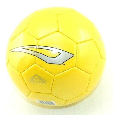 BRINE Mini Soccer Ball, 2002 Yellow - SIZE 1 - BCSPC1-Y Spectrum Series ...