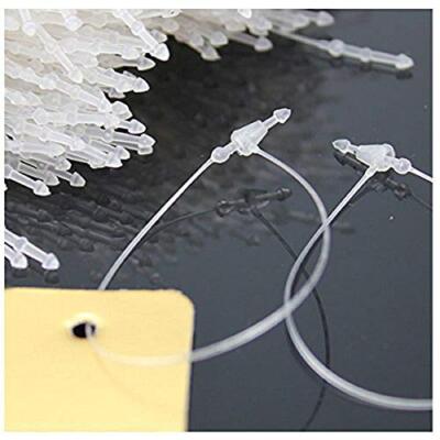 1000Pcs 3 Inch Snap Lock Security Plastic Tag Fastener for Retail ...