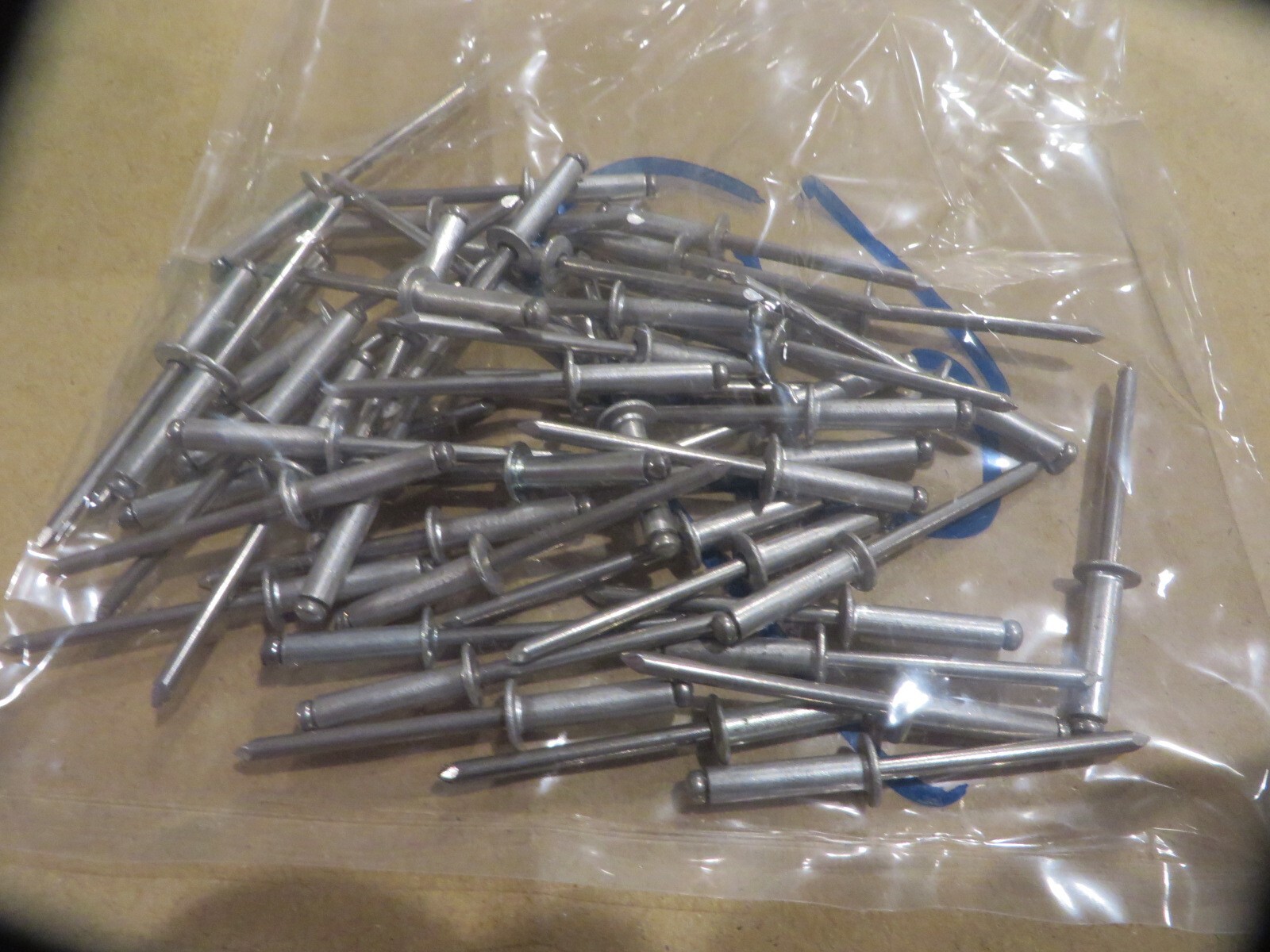 MARSON RIVETS 50 PIECES 5/32" DIAMETER BUTTONHEAD # SB5-8 GRIP 3/8"-1/2 ...