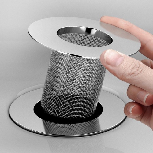 Floor Drain Filter Hair Catcher Shower Sink Mesh Basket Strainer ...