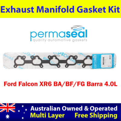 Permaseal Intake Manifold Gasket For Ford Falcon XR6 BA/BF/FG Barra 4 ...