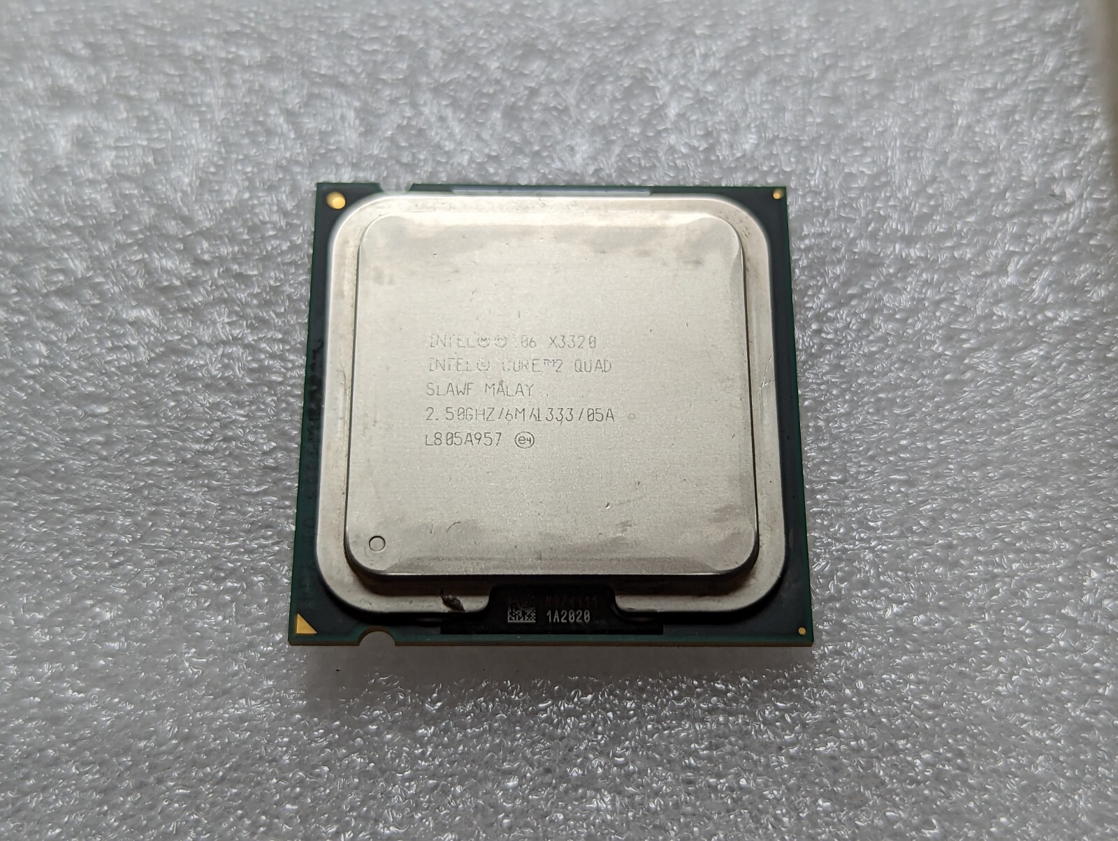 Intel core2 Quad Xeon X3320 SLAWF 2,5GHz 6M 1333 SIEHE BILDER | eBay.de