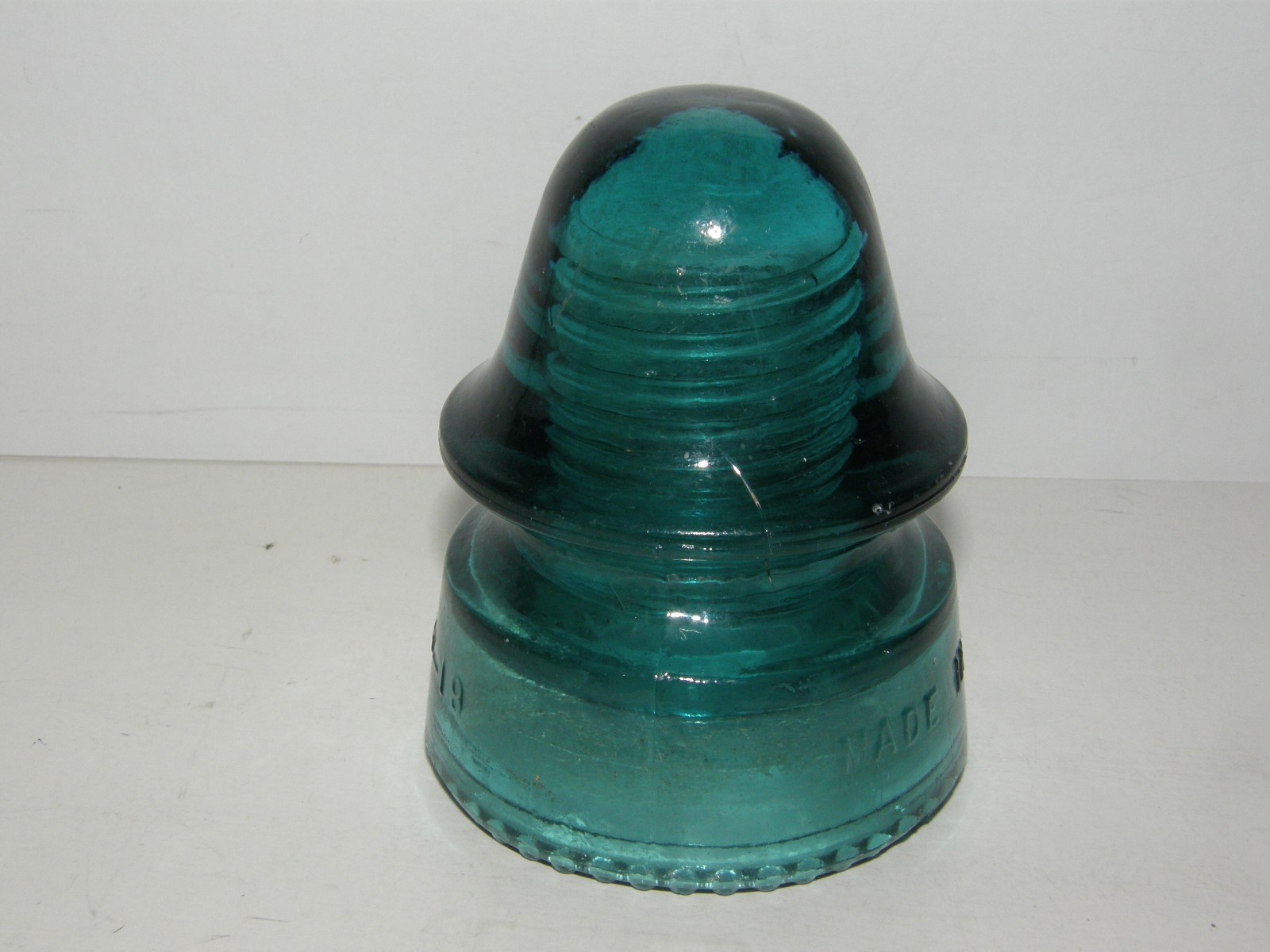 HEMINGRAY NO.19 INSULATOR AQUA / GREEN COLOR | eBay