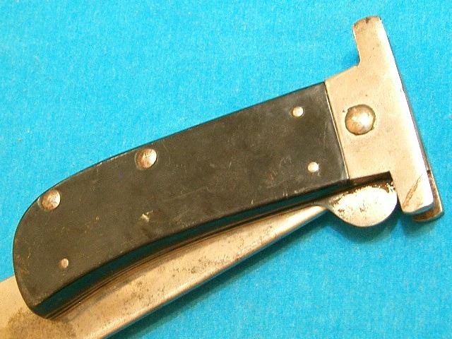 VINTAGE WW2 CAMILLUS PILOTS BAIL-OUT FOLDING BOLO MACHETE JUNGLE ...