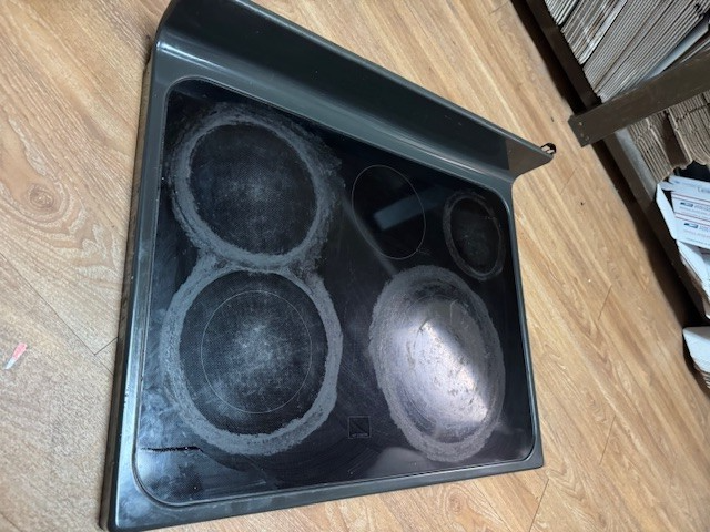 GE Range Oven Top Ceramic Glass top Cooktop Main Top WB62X25972 ...